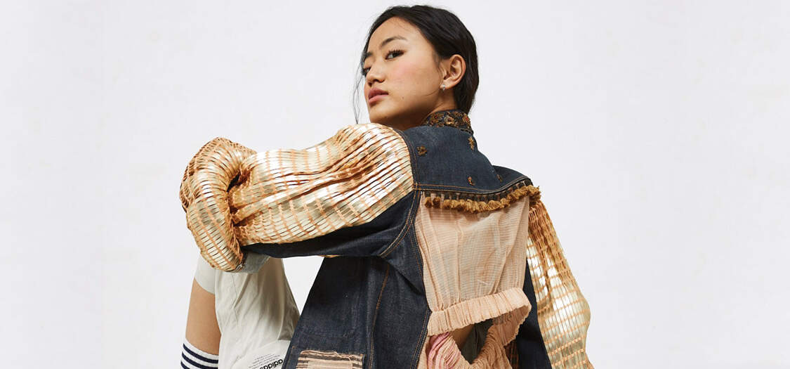 The denim jacket has journeyed in the hands of three Indian designers ...