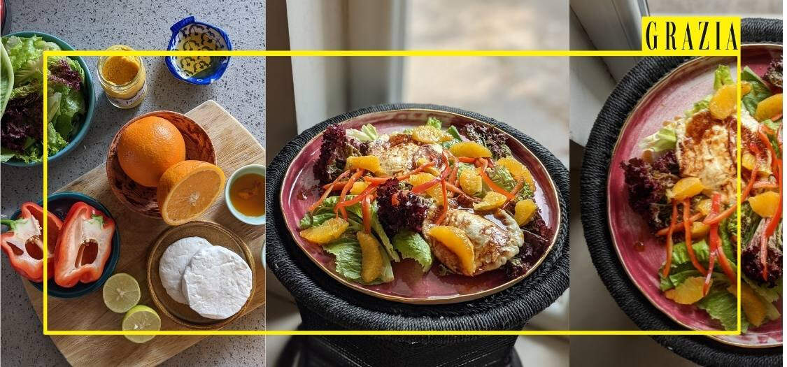 Say Cheese Like Never Before With This Grilled Kalari Salad | Grazia India