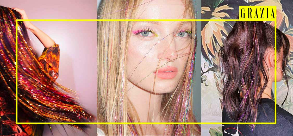 Here's Why Hair Tinsel Is Having A Major Moment | Grazia India